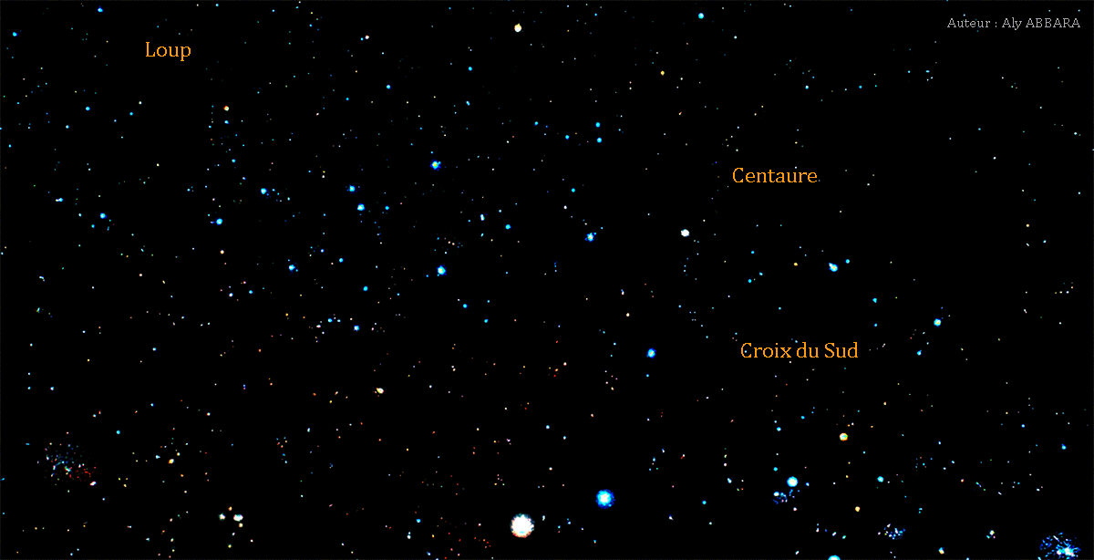 Constellation de la Croix du Sud - Crux - (Crucis - Cru)